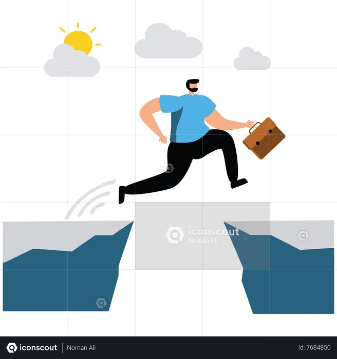 Best Overcome business obstacle Illustration download in PNG & Vector ... Best Overcome business obstacle Illustration download in PNG & Vector ...