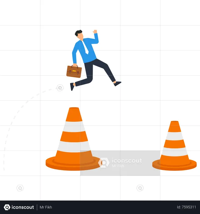 Best Overcome business obstacle, blocker Illustration download in PNG ... Best Overcome business obstacle, blocker Illustration download in PNG ...