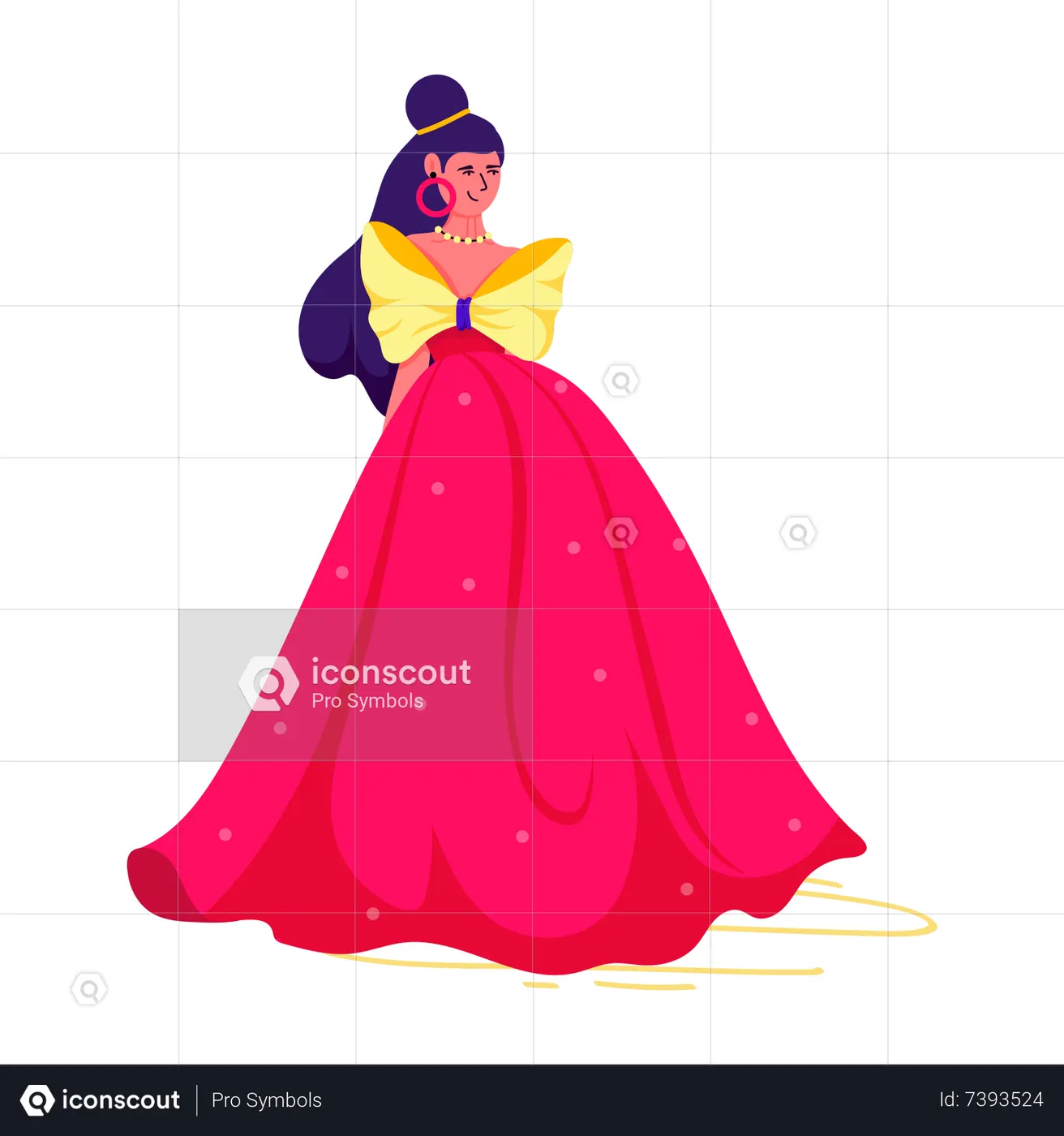 Best Princess Outfit Illustration Download In Png And Vector Format