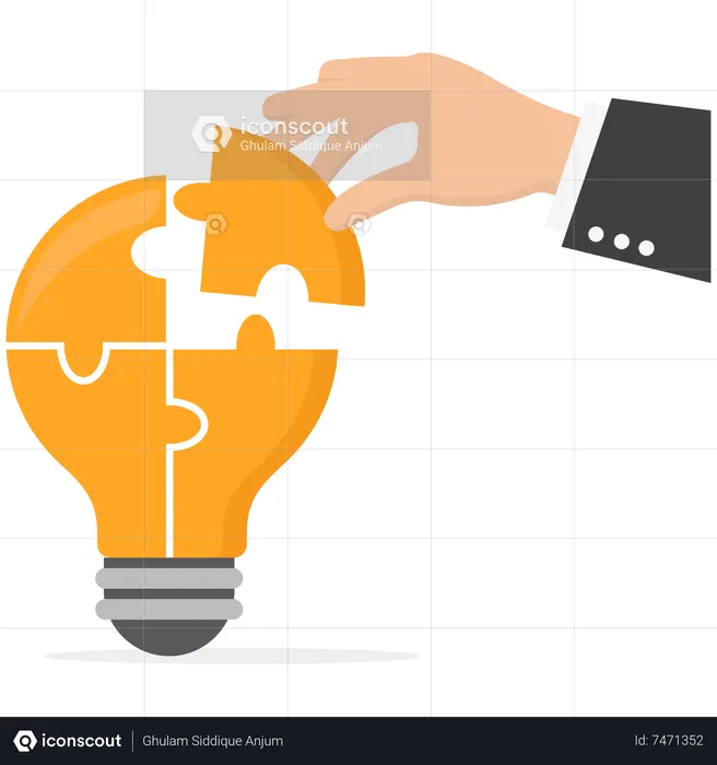 Best Problem solver Illustration download in PNG & Vector format