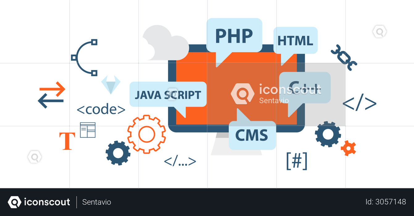 Best Premium Programming Illustration Download In Png And Vector Format