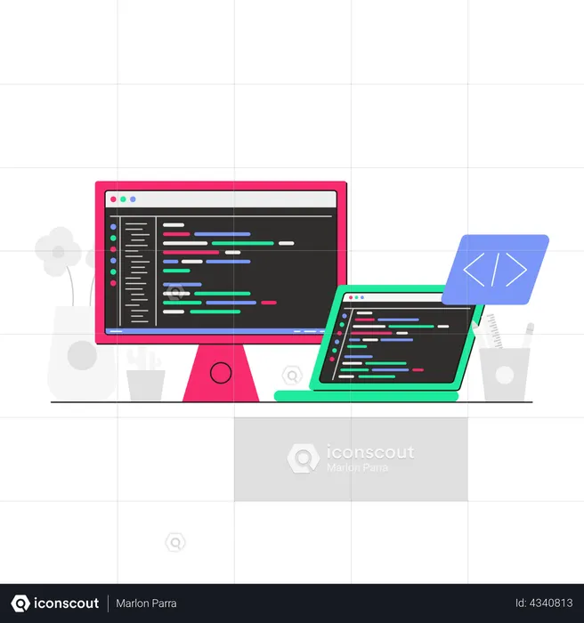 Programming Illustration - Free Download Design & Development ...