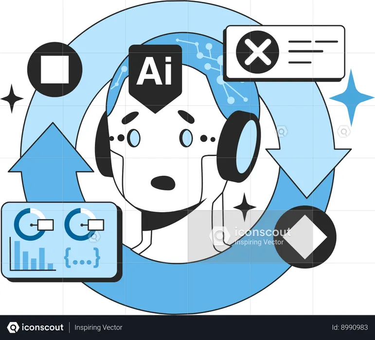 Robotic Analysis Process Illustration - Free Download Science ...