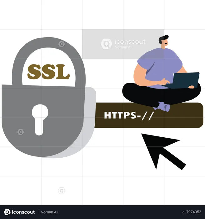 Best Secure Sockets Layer As Safe Network Data Links Illustration