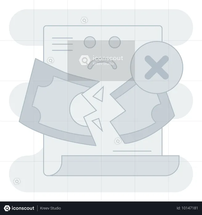 Sending Money Failed Illustration - Free Download User Interface ... Sending Money Failed Illustration - Free Download User Interface ...