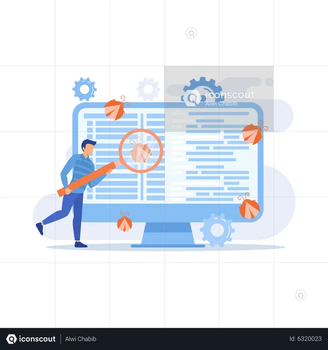 Software Testing Illustration Free Download Business Illustrations