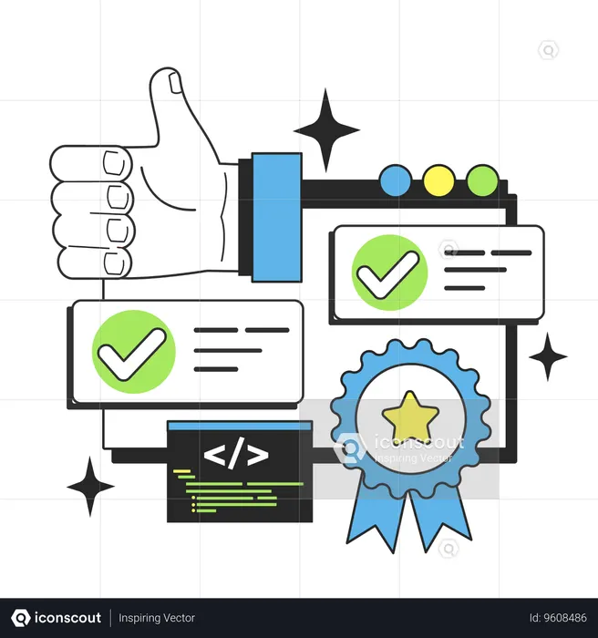 Software Testing Methodology Illustration - Free Download Business ... Software Testing Methodology Illustration - Free Download Business ...