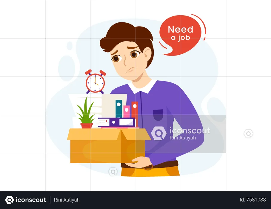 Best Terminated Employee Illustration download in PNG & Vector format Best Terminated Employee Illustration download in PNG & Vector format