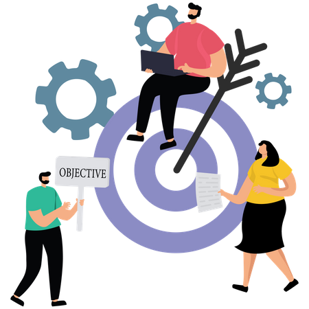 1,153 Objective Attainment Illustrations - Free in SVG, PNG, EPS - IconScout