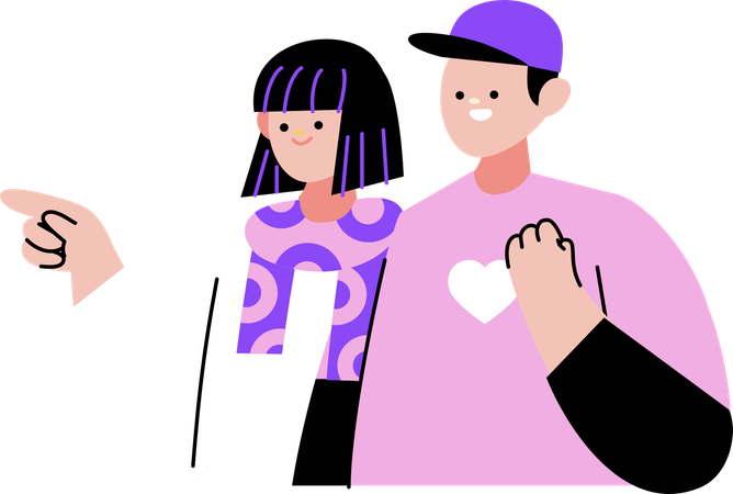 Couple Illustration Kit Object Editor Easily Create Edit And Customize Illustrations