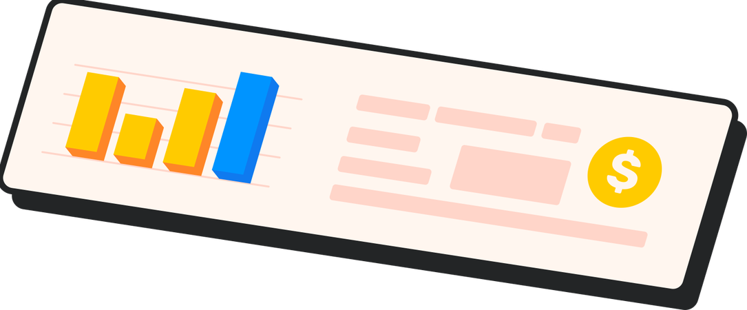 Finance Graph Illustration Kit Object Editor Easily Create Edit And Customize Illustrations