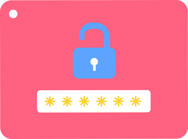 Login Password Illustration Kit Object Editor Easily Create Edit And Customize